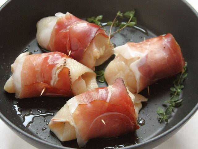 Involtini con speck e gorgonzola | Ricette Fileni Involtini con speck e gorgonzola | Ricette Fileni